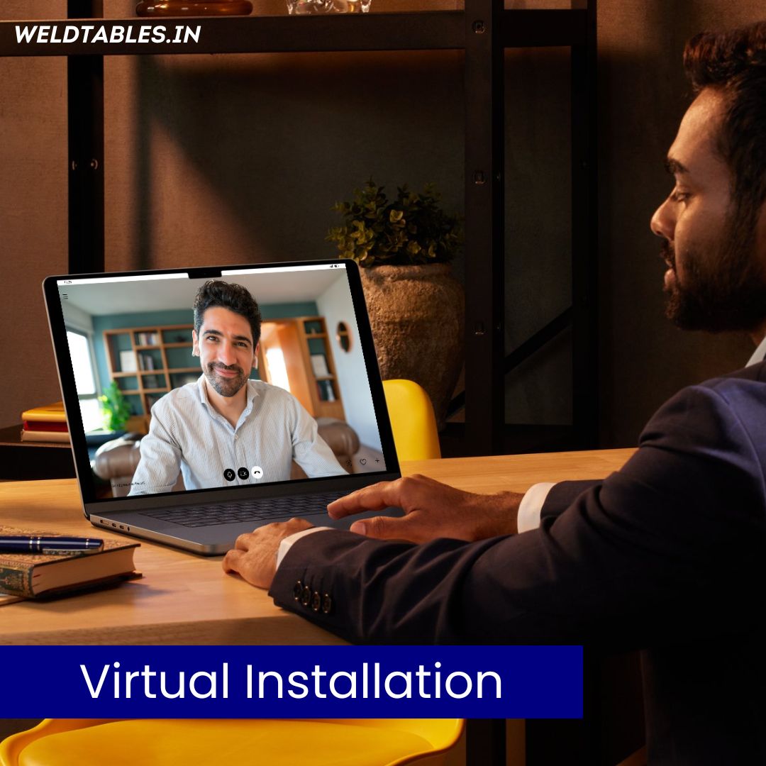 Virtual Installation - Unit Alfa | Weldtables.in | Best Welding table ...